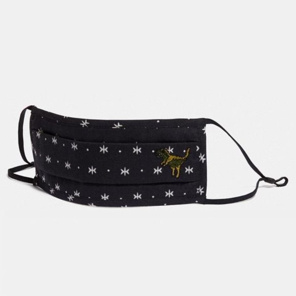 Coach | Accessories | Coach Face Mask Rexy Star Black | Poshmark